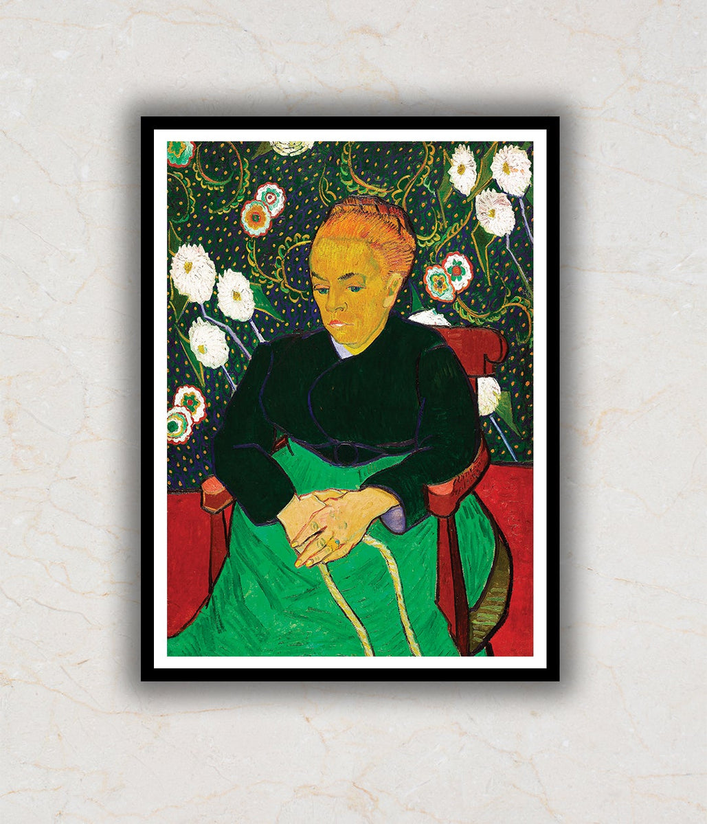 The Berceuse, Woman Rocking a Cradle Vincent Van Gogh Painting ...