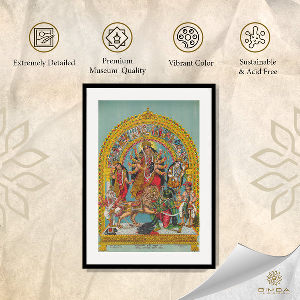 Ravi Raj Verma Art Painting – TheBimba.in